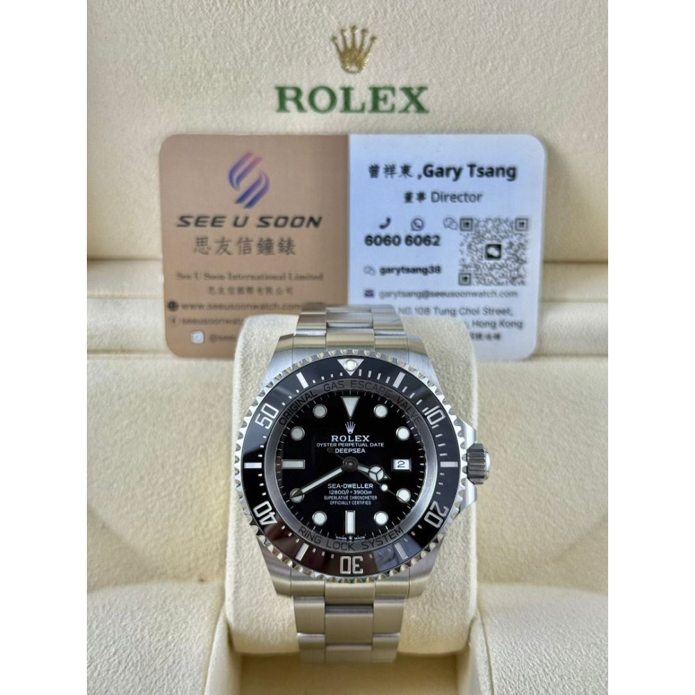 二手 ️ Rolex 勞力士 DEEP SEA ️ 126660 2021年 (44mm)